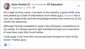 Biomechanics & Anatomy - N1 Education